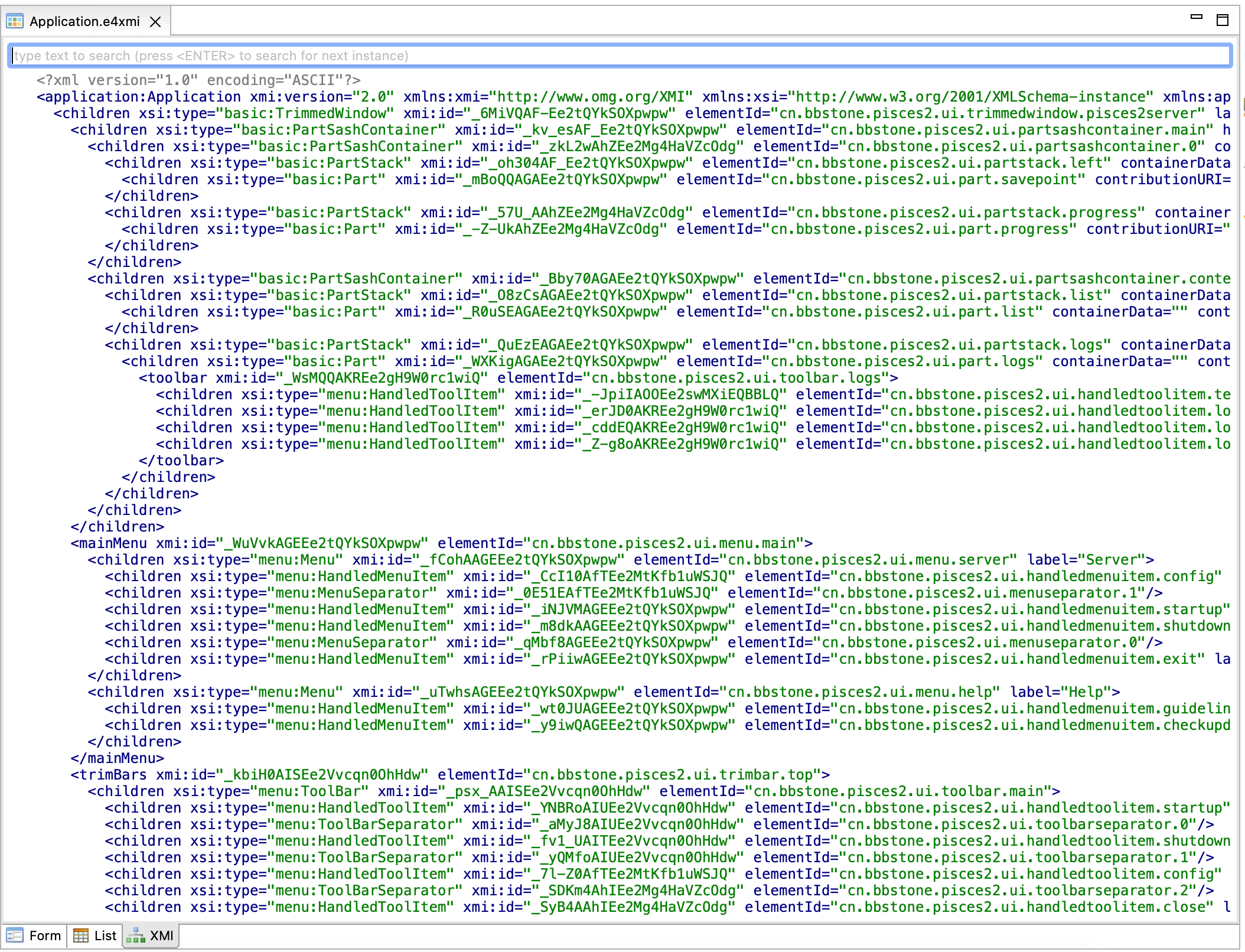 E4 应用模型 和 SWT UI模型 – bbstone